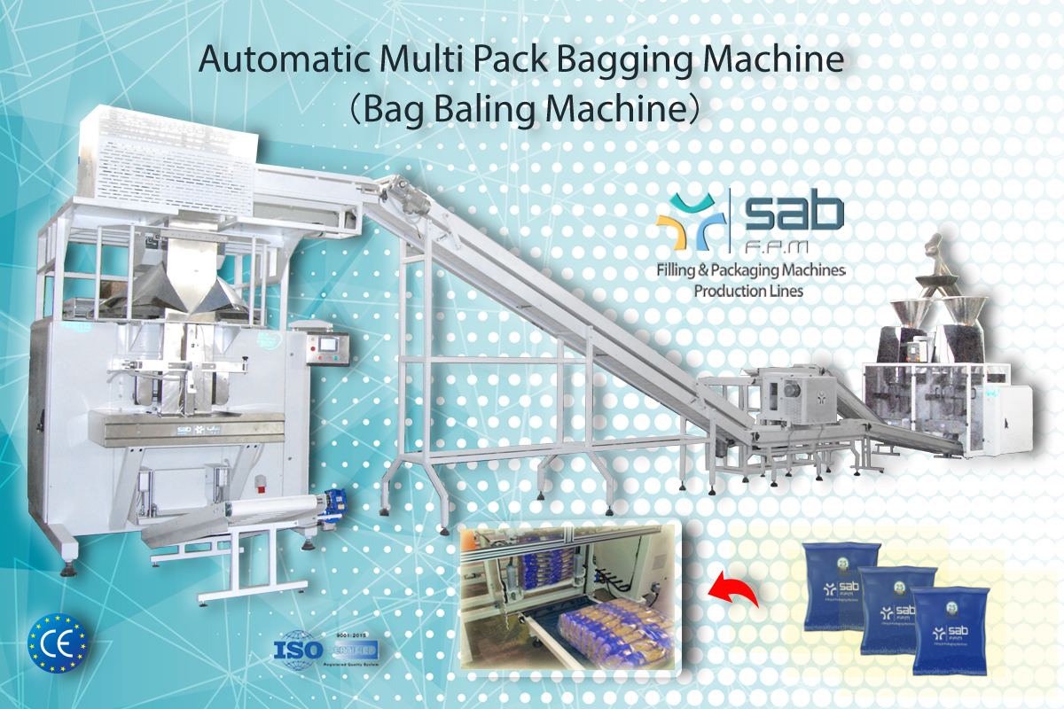 Automatic Filling, Packaging, stacking & bundling system.